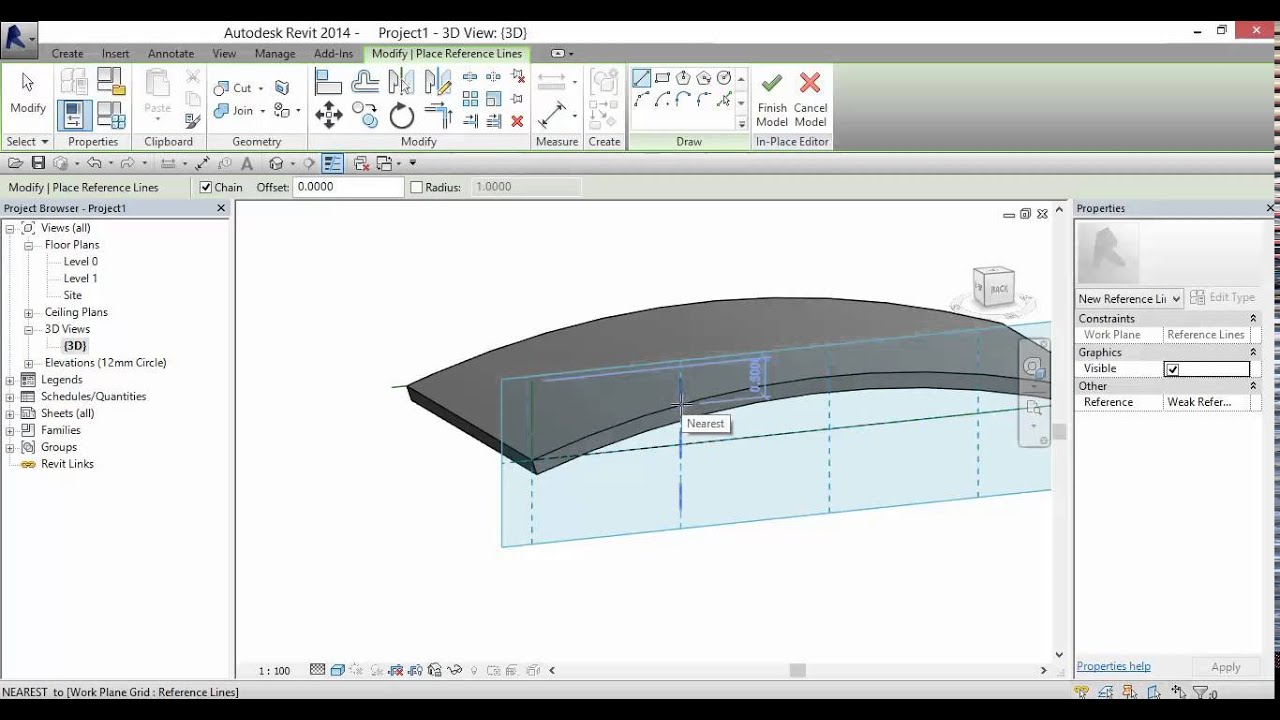 Simple Bridge By Model In place - YouTube