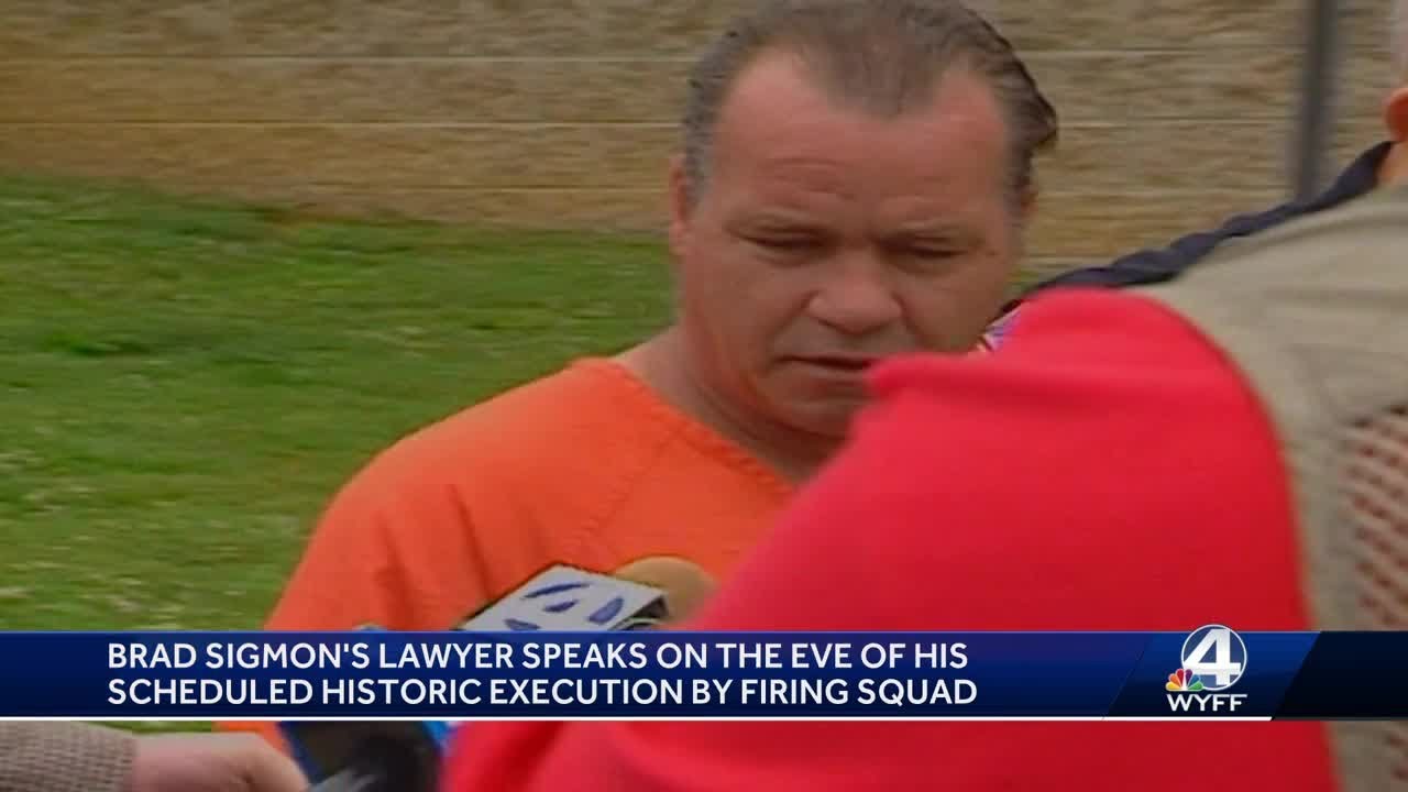 Brad Sigmon's lawyer speaks on eve of execution - YouTube