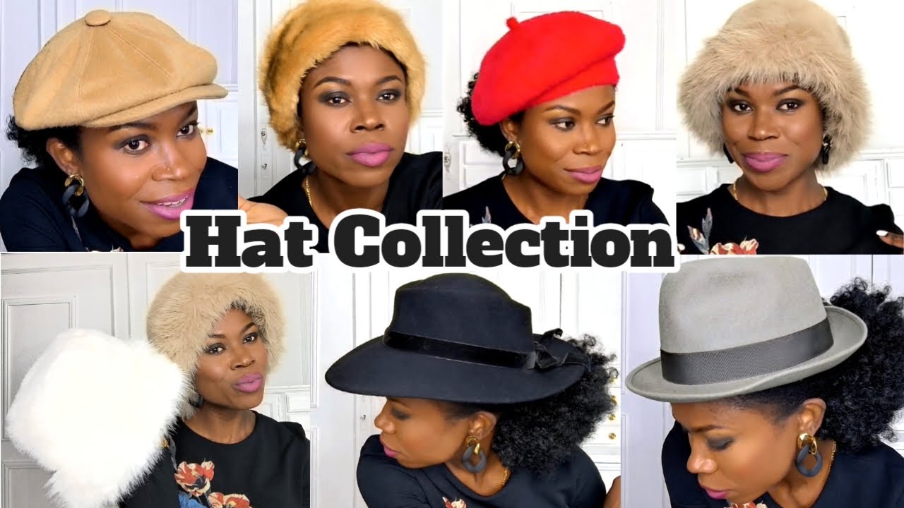 Winter hat Collection || Hat haul #fypシ゚ #haul - YouTube