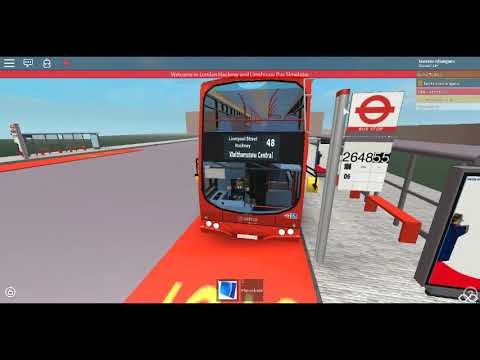 Roblox London Hackney & Limehouse bus Simulator Wright Gemini 1 Volvo ...