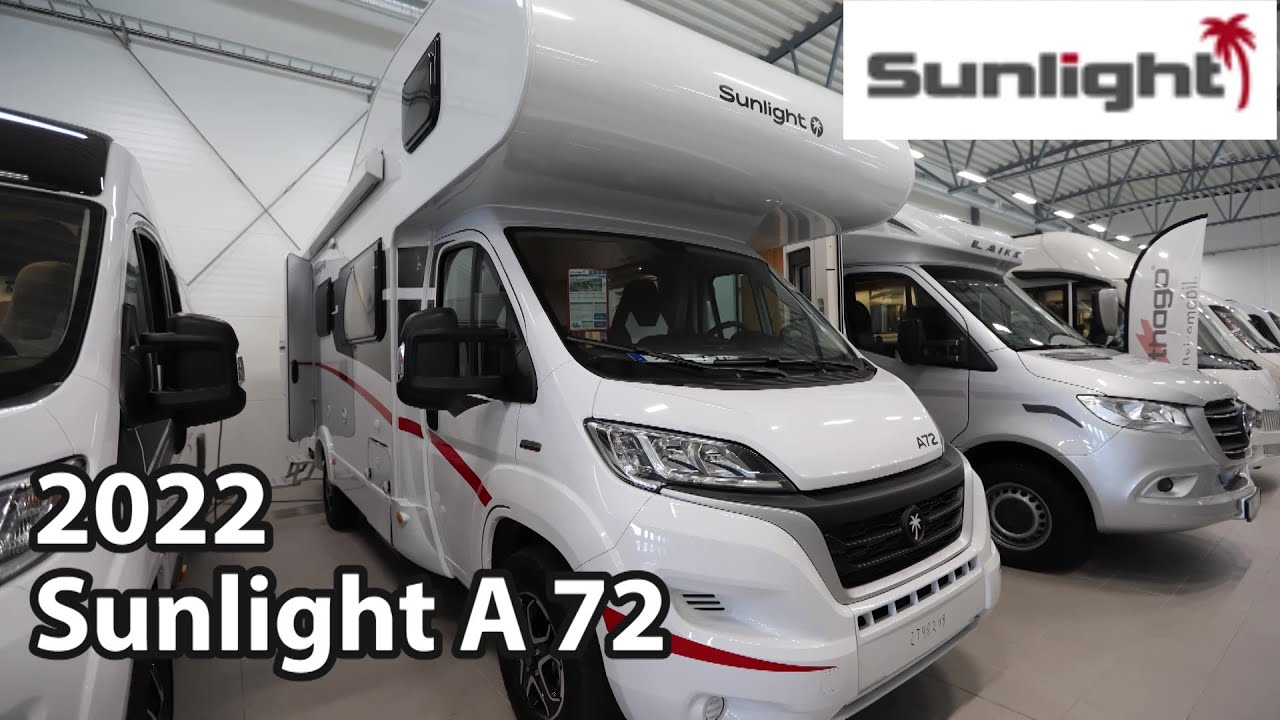 Sunlight A 72 2022 Motorhome 7,20 m - YouTube