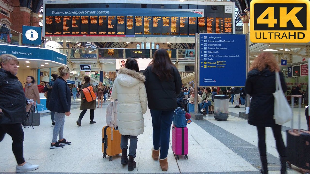 [4K] London Journeys - Barking Riverside to Battersea Power Station ...