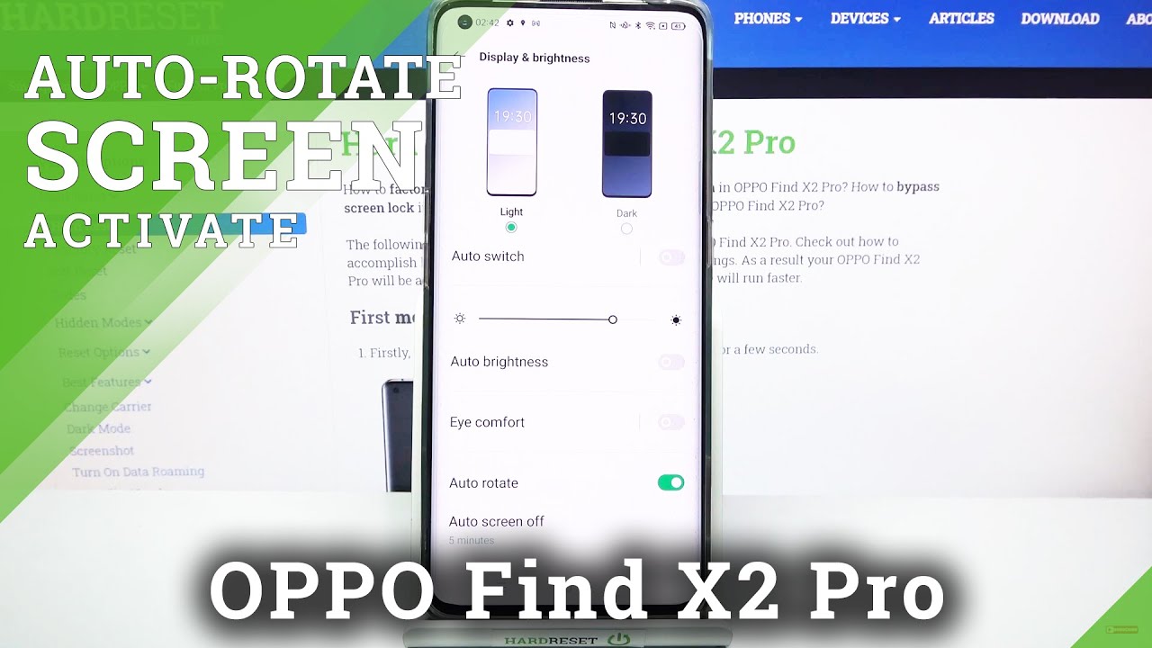 How to Auto-Rotate OPPO Find X2 Pro – Activate Auto-Rotation - YouTube