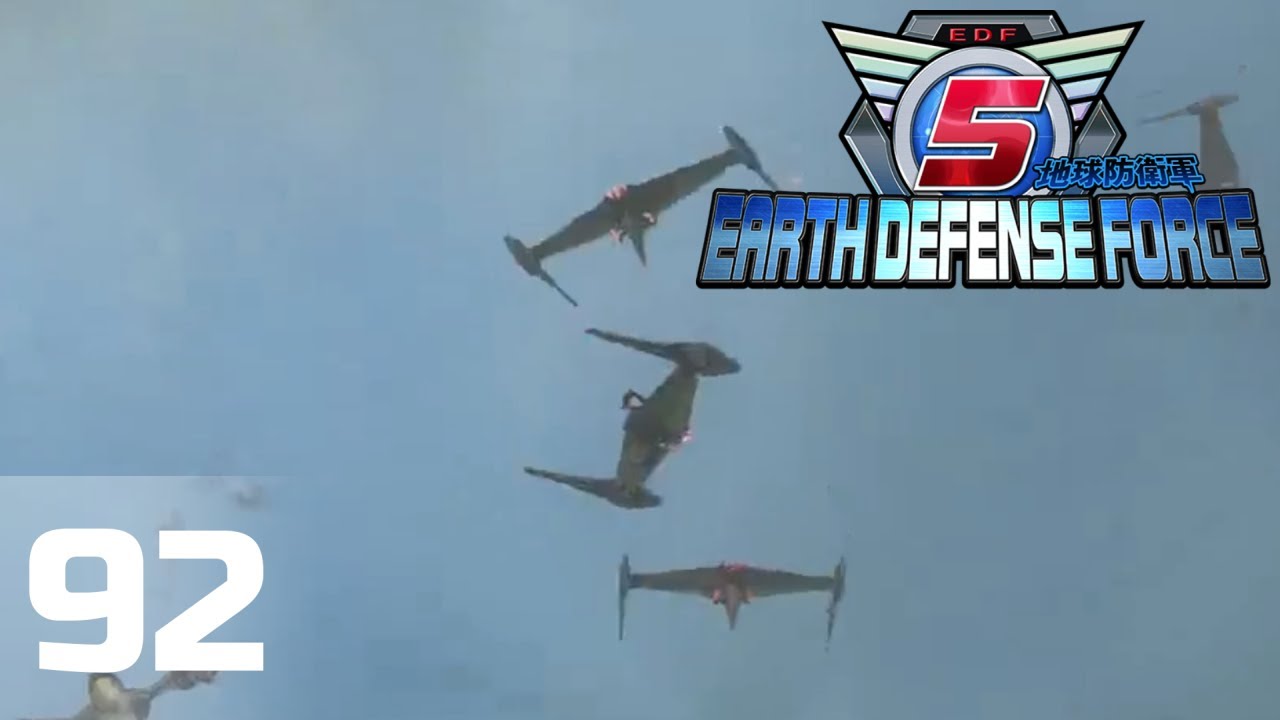 EDF5 - Episode 92: Attack of the Flying Fleet (No Commentary) - YouTube