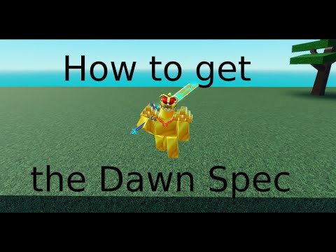 How to get the Dawn spec in AUT - YouTube