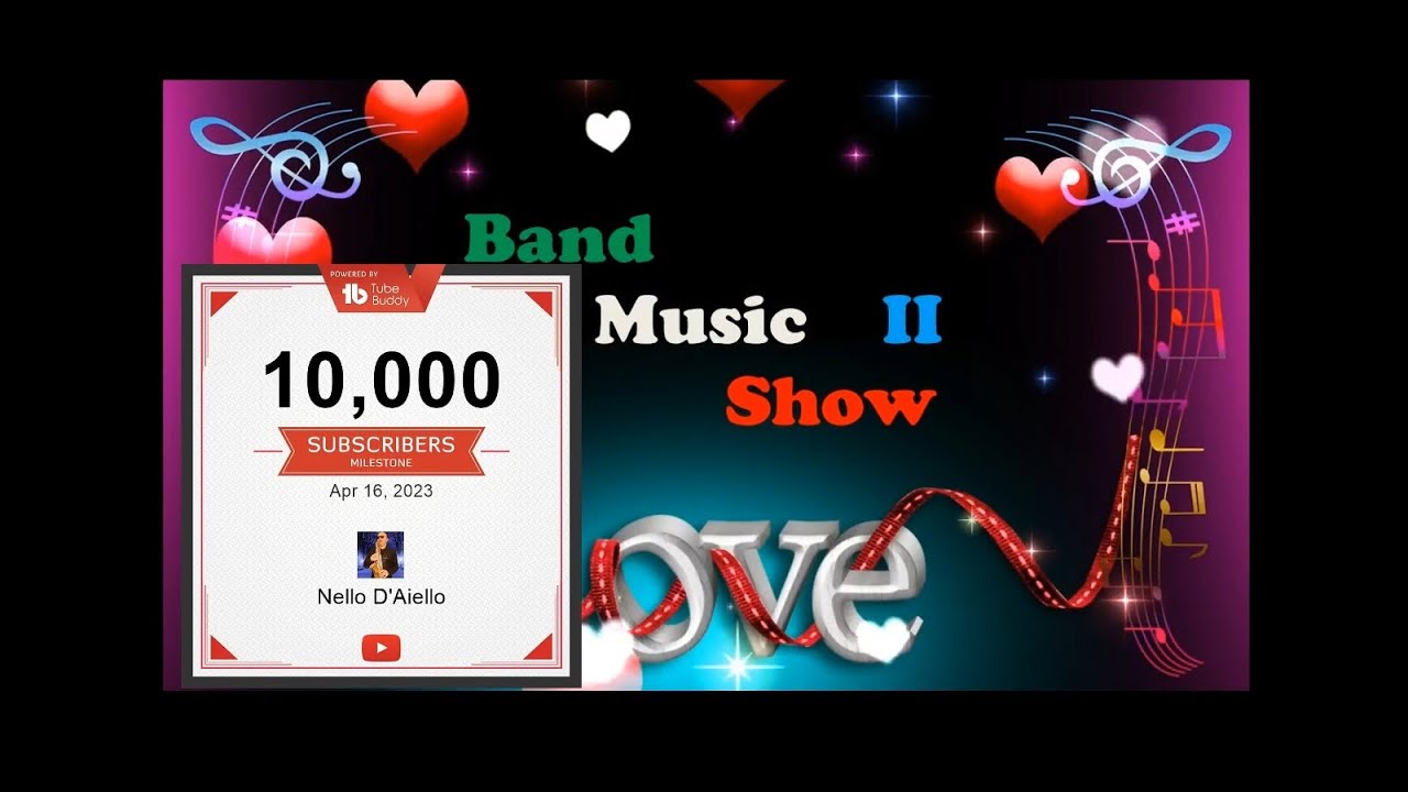 LIVE PARTY with the Band Music Show (10.000 subscribers) - YouTube