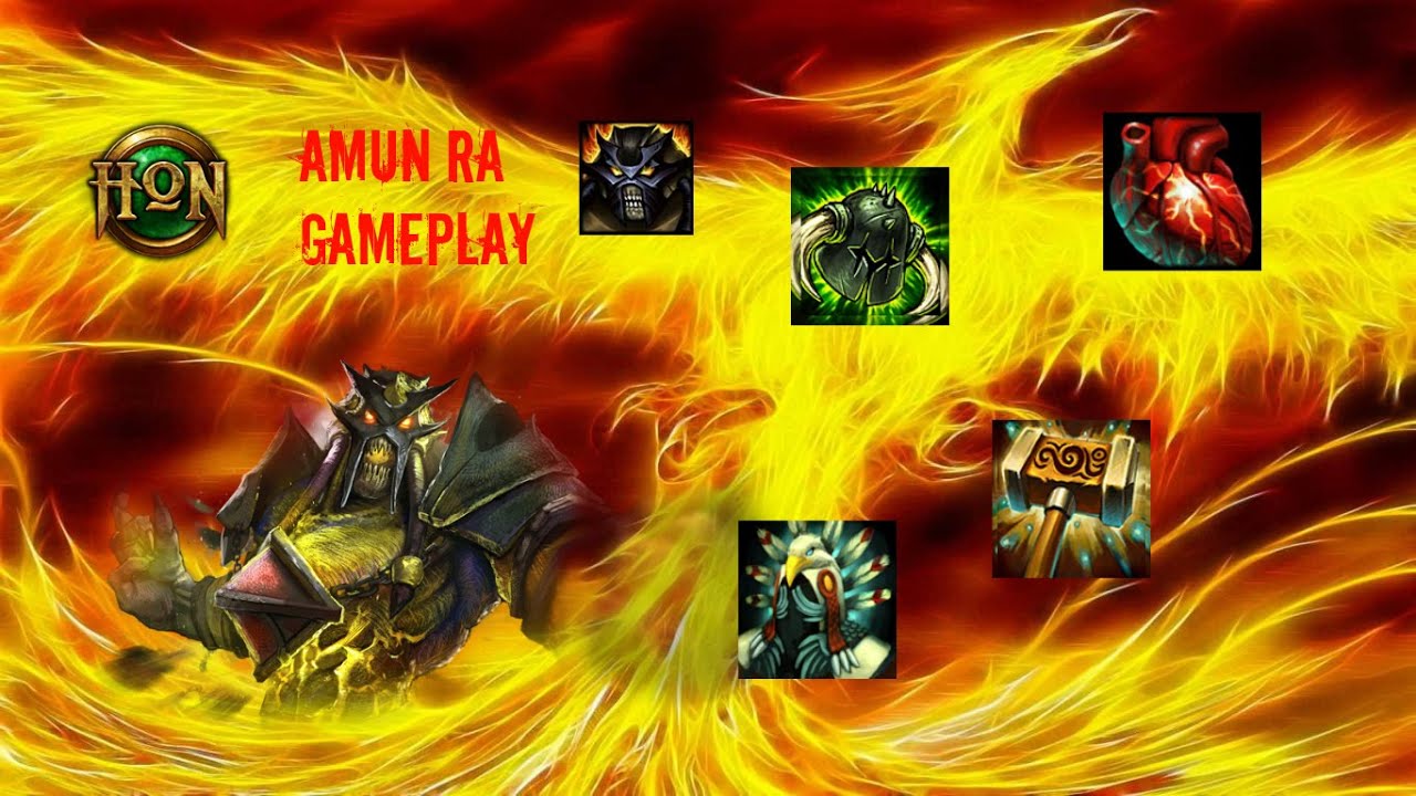 Heroes of Newerth - Amun Ra Midwars - YouTube