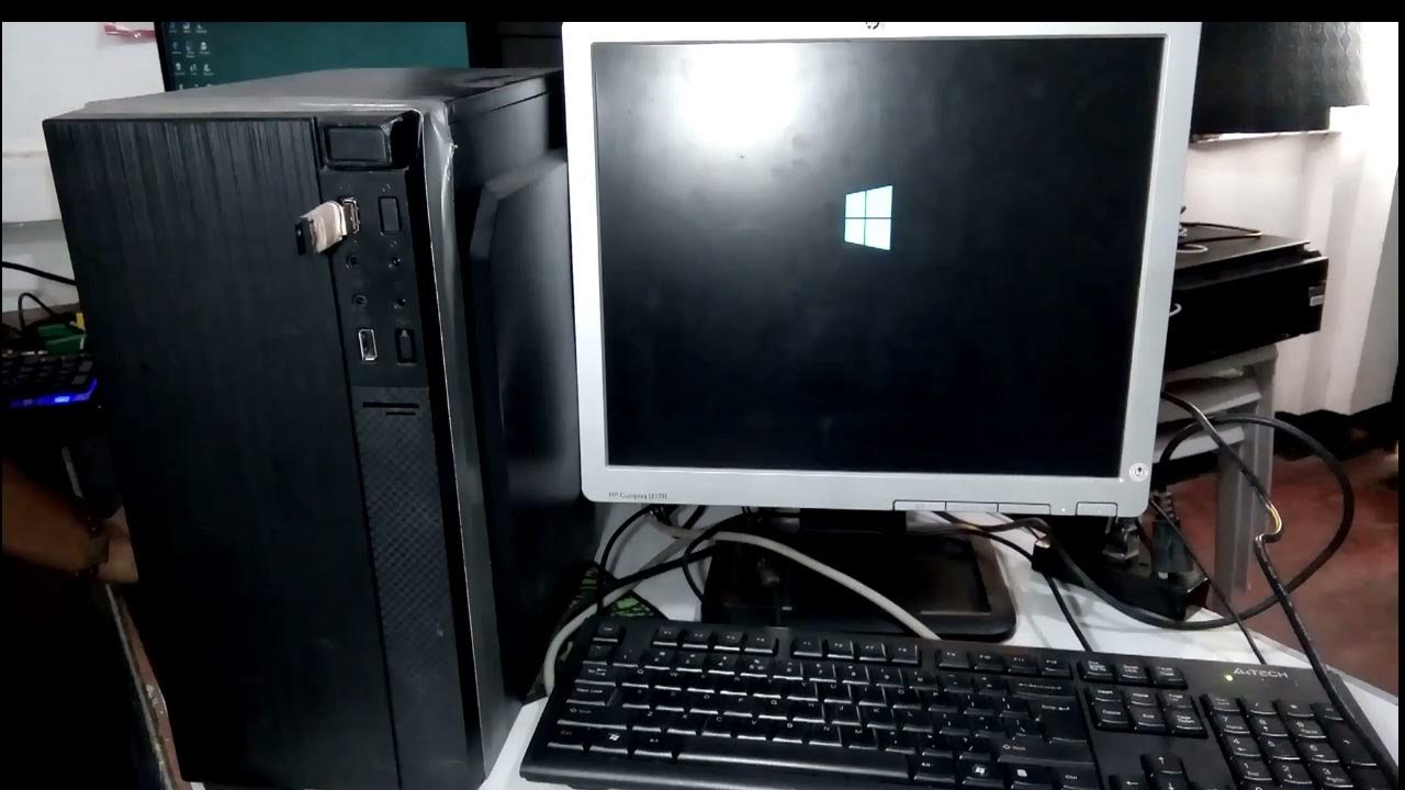 How to Reformat Computer using Windows 10 USB bootable flash drive ...