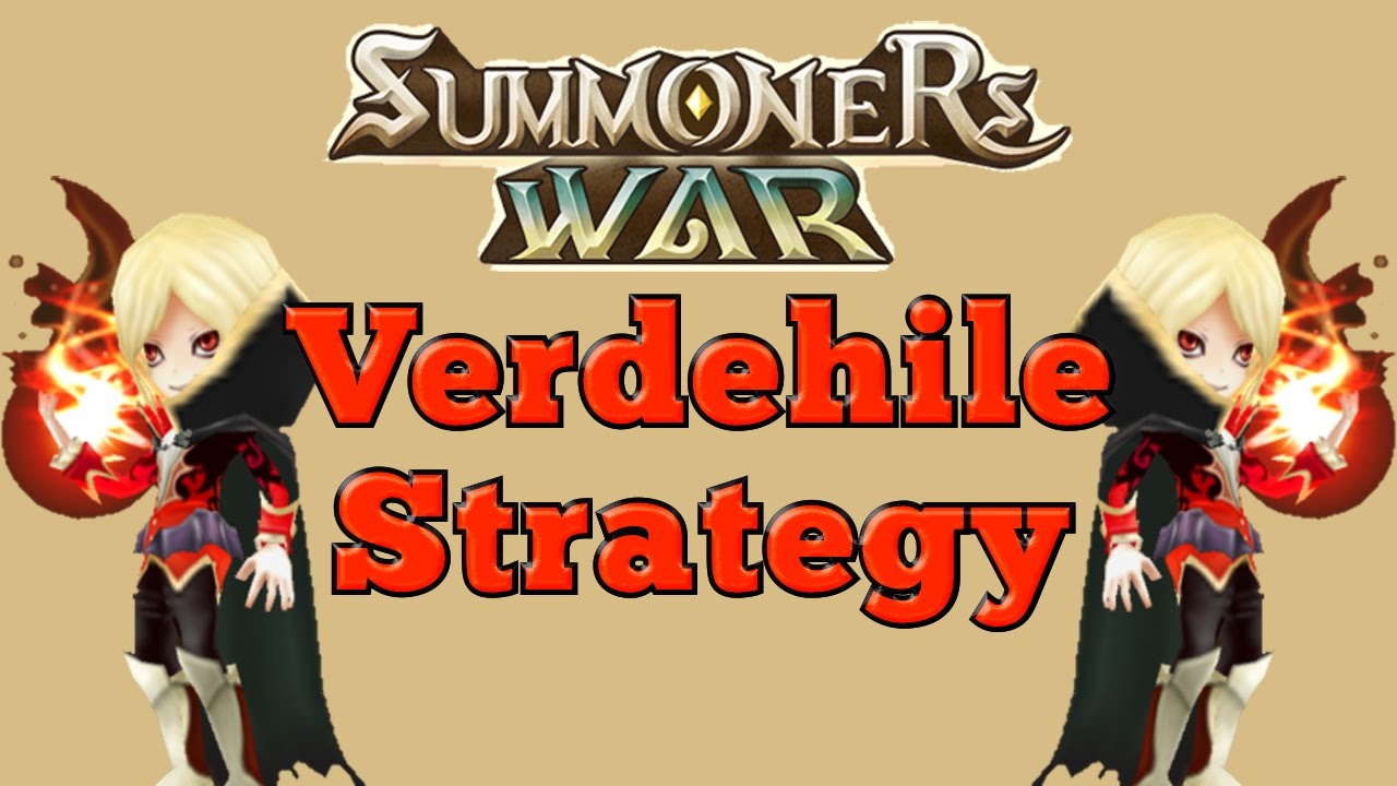 Summoners War: Verdehile Strategy - YouTube