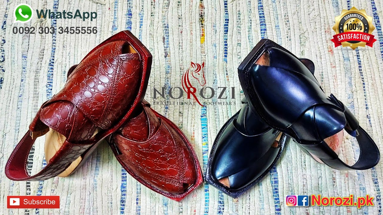 Crocodile Norozi Chappal | Peshawari Chappal | Online Norozi Chappal in ...