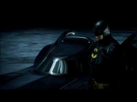 Batman Arkham Knight 1989 Batmobile Free Roam Gameplay - YouTube