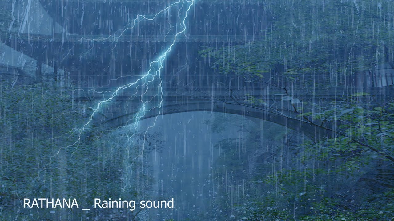 Powerful Thunderstorm at Night | Fall Asleep With Rainstorm and Very ...