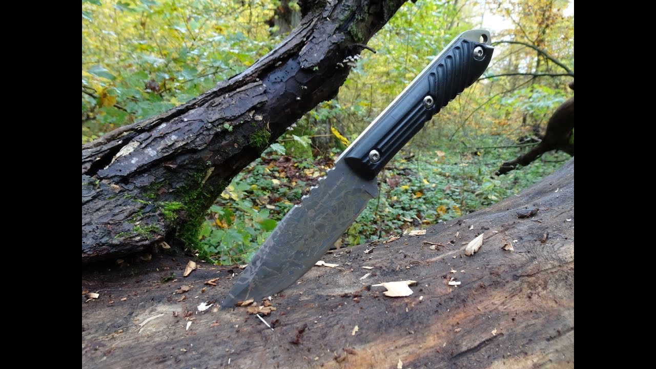 Bushcraft Messer vom Discounter Norma 2 - YouTube