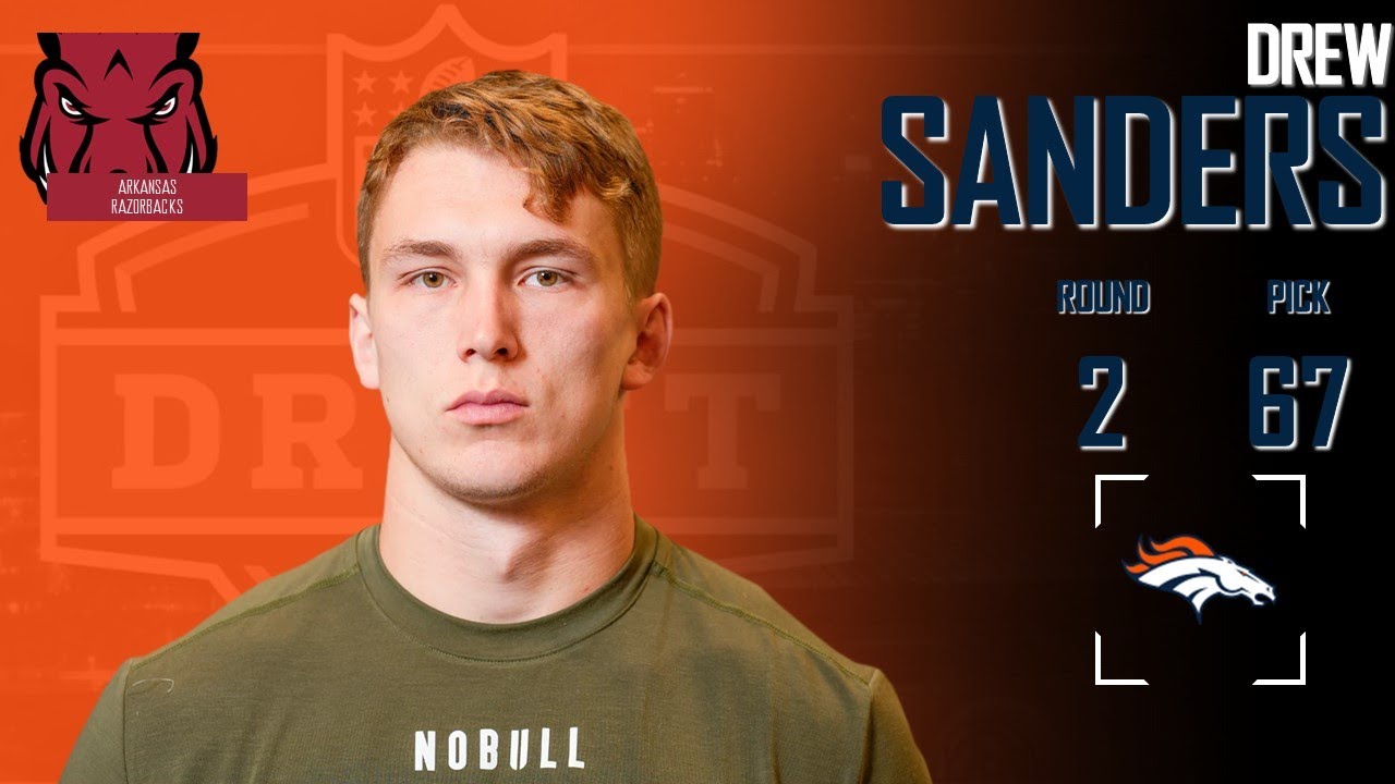 2023 NFL DRAFT: Drew Sanders | Denver Broncos - YouTube