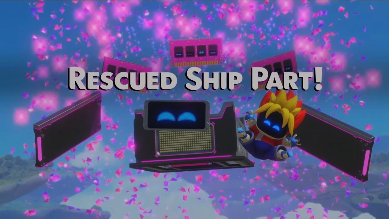 ASTRO BOT PS5 - RESCUED SHIP PART - MOTHERSHIP’S MEMORY - YouTube