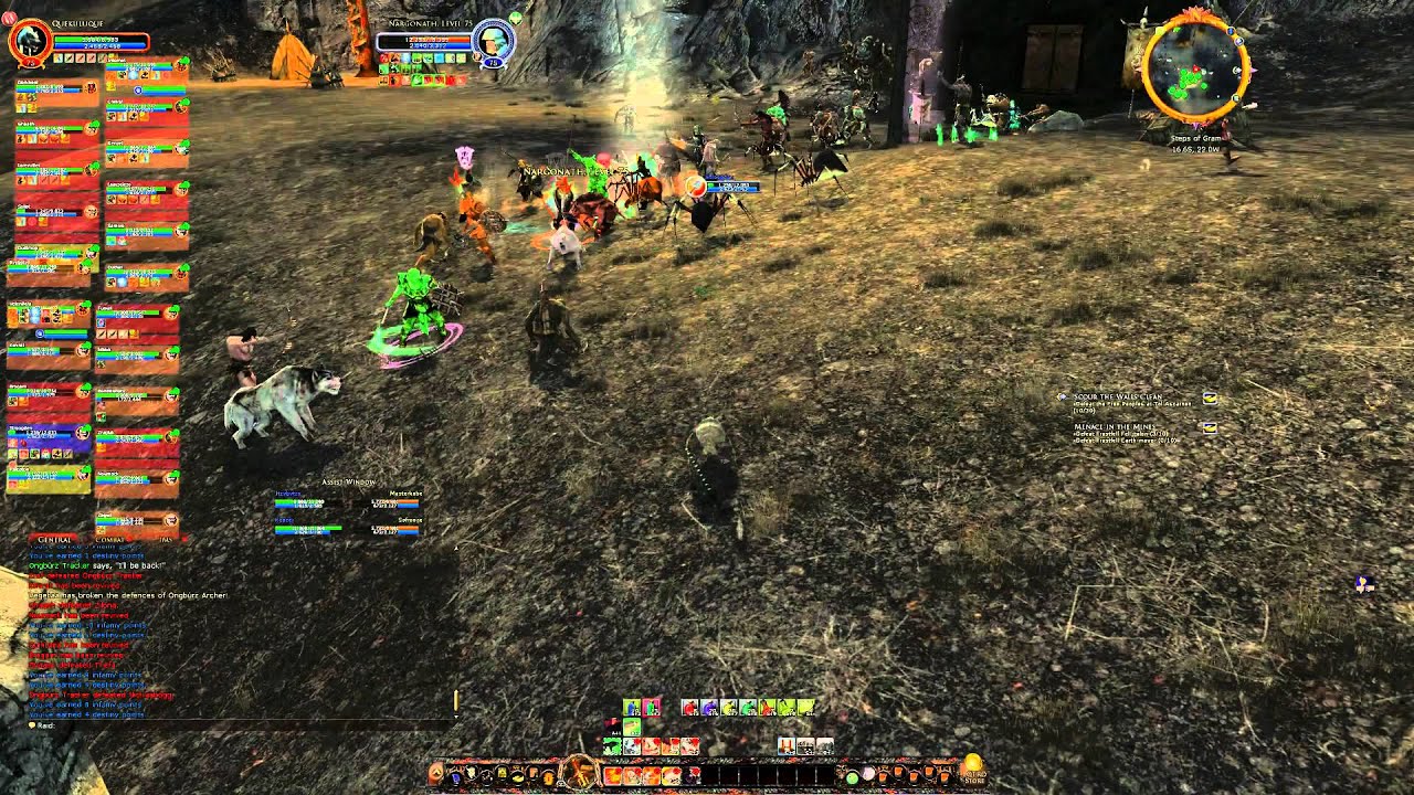 LOTRO pvmp : etten moors 4/m creeps - YouTube