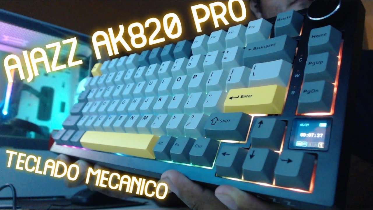AJAZZ AK820 PRO Reseña Español - YouTube