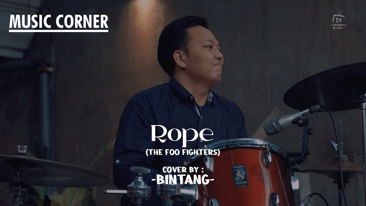 Bintang - Rope (The Foo Fighters) | Music Corners - Drum Cover - YouTube