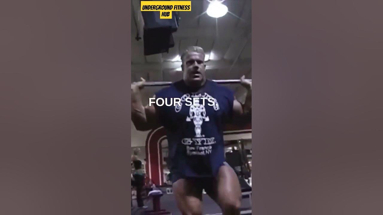 Jay Cutler Leg Workout Massive Thighs Youtube