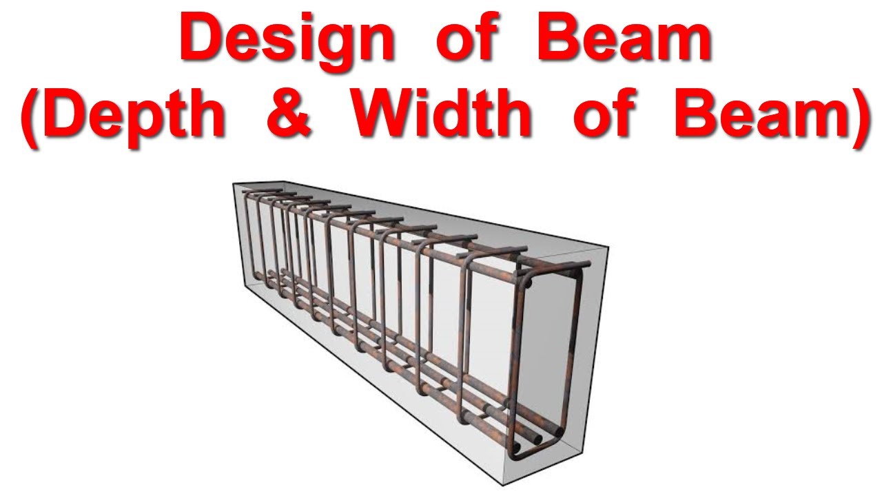 How to find Depth and Width of Beam || Design of Beam - YouTube