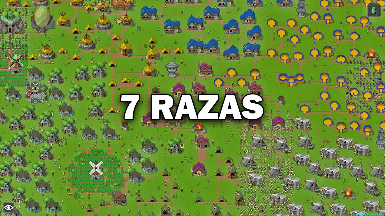 Enfrento a 7 Razas Distintas en WorldBox - YouTube