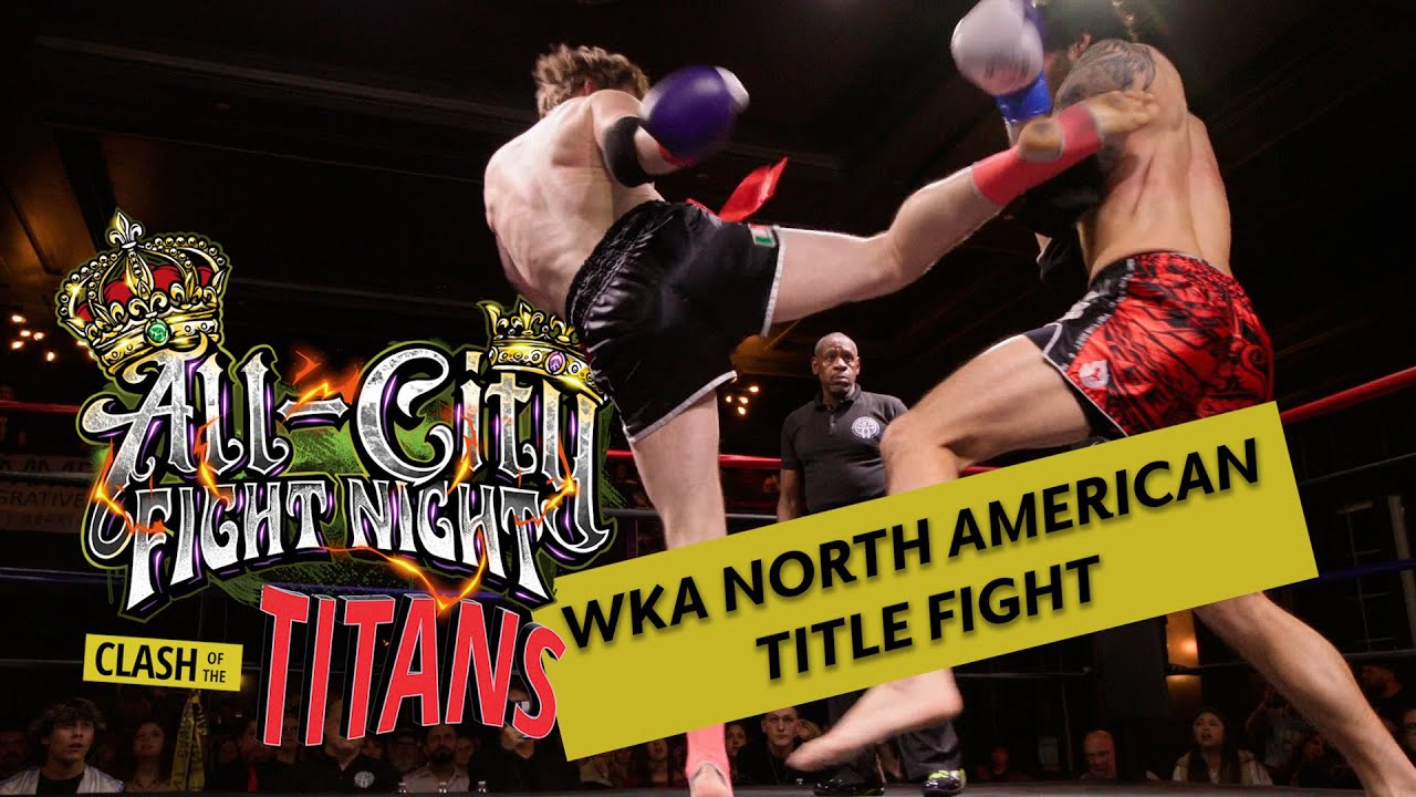 DYLAN BAKER vs ANTHONY PALOMBO | North American Title Fight | Clash of ...