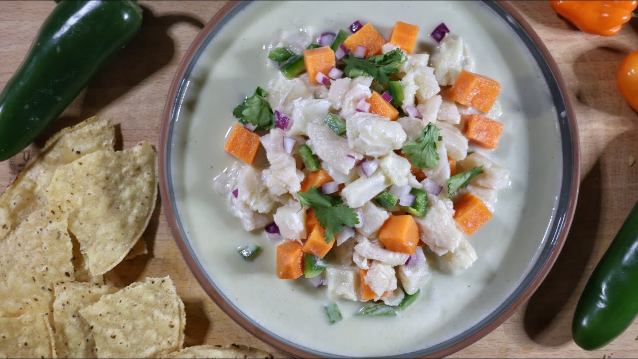 Peruvian-Style Ceviche (with Leche de Tigre) Recipe - YouTube