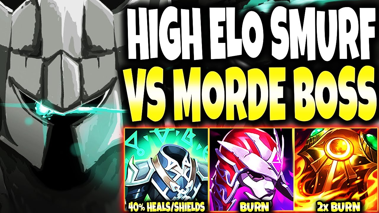 A High Elo Renekton Smurf vs my MORDEKAISER IMMORTAL BOSS ~ LoL Top ...