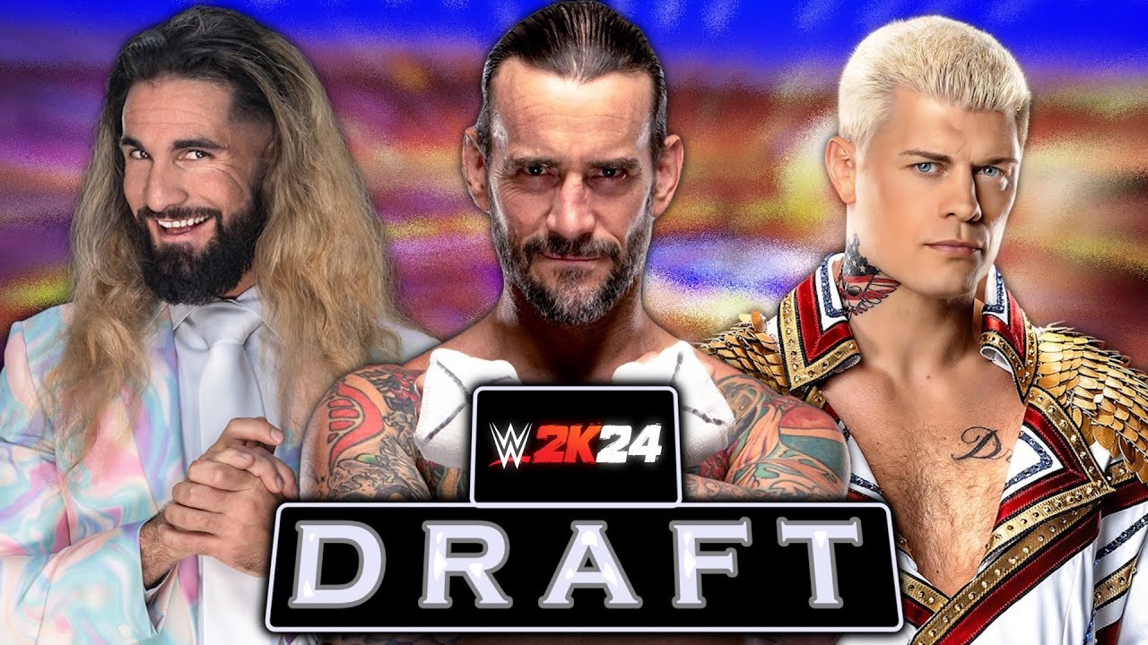 WWE 2K24 Universe Mode DRAFT | Men's Division - YouTube