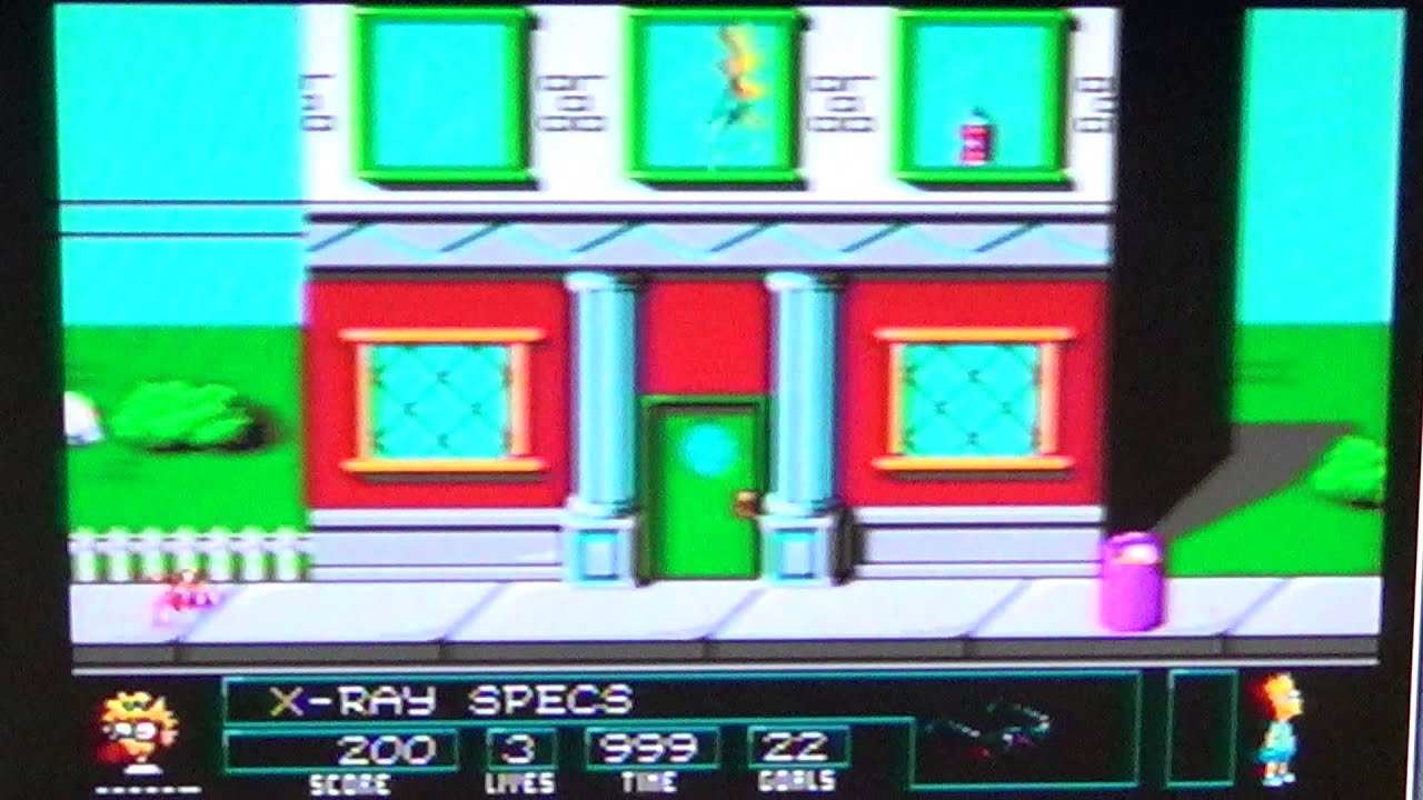Amiga 500 - Bart simpsons VS Space mutants - YouTube