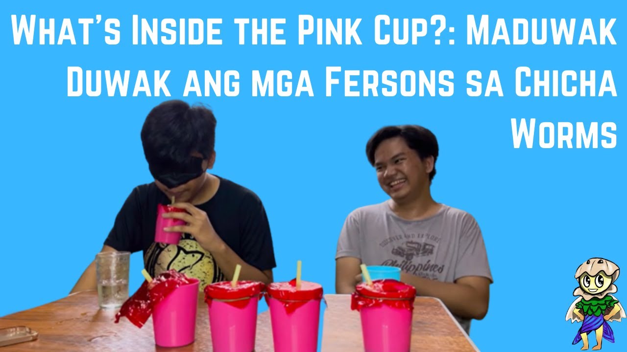 Kyle Angeles Challenges: What's Inside the Pink Cup?: Maduwak Duwak ang ...