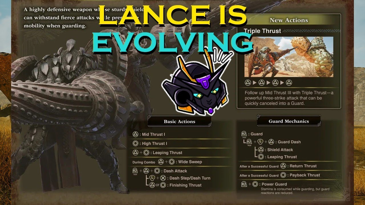 Lance's Moveset Is Looking PERFECT | Monster Hunter Wilds Weapon ...