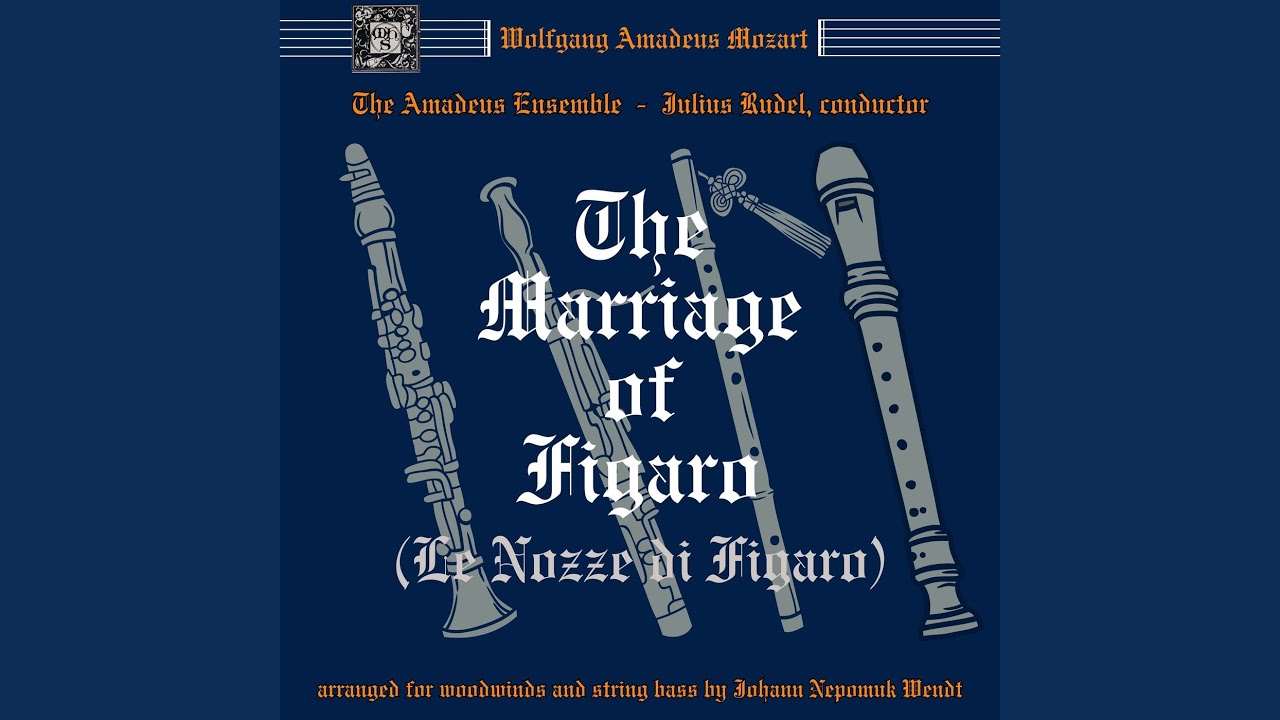 The Marriage Of Figaro, K. 492: VII. Non Piu Andrai (arr. for woodwinds ...