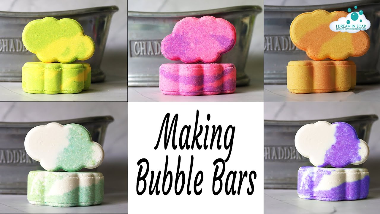 Making Bubble Bars, solid bubble bath. - YouTube