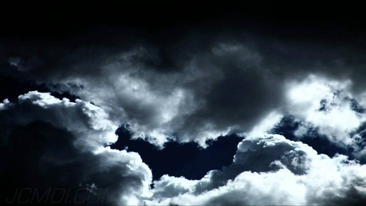 Blue cloud heaven: high contrast cumulus overhead timelapse (2/5) HD ...