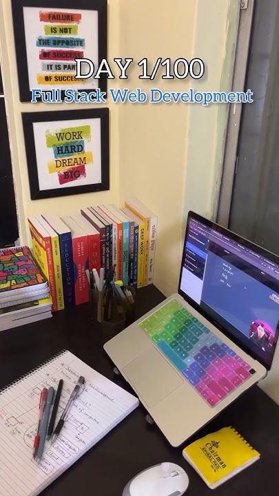 Day 1/100 Full Stack Web Development | #100daysofcode #coding #studywithme #webdev #shorts - YouTube