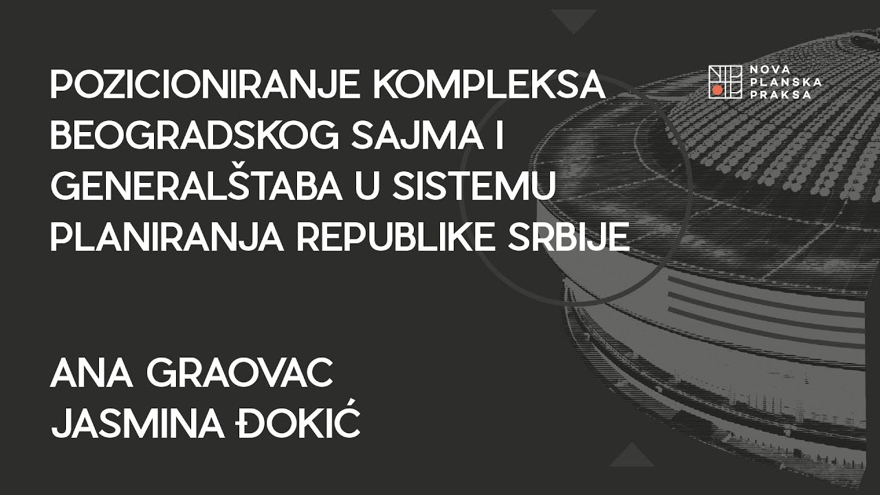 Beogradski sajam i Generalštab u sistemu planiranja RS / Ana Graovac i ...