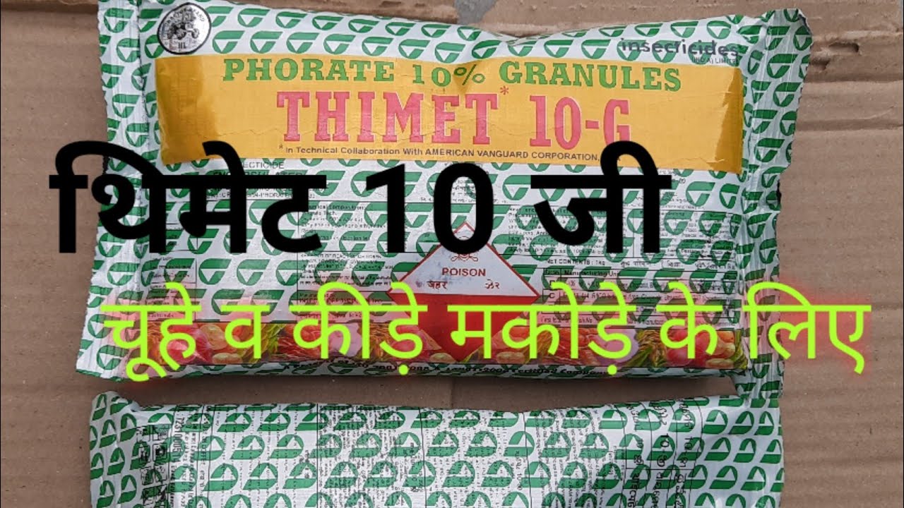 Thimet 10G/phorate - YouTube
