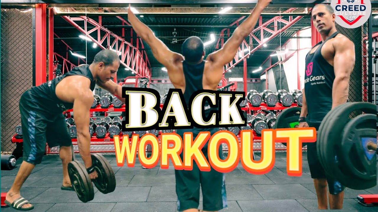 7 Exercises To Build Bigger Back | Complete Back Workout | SHC Gym ...