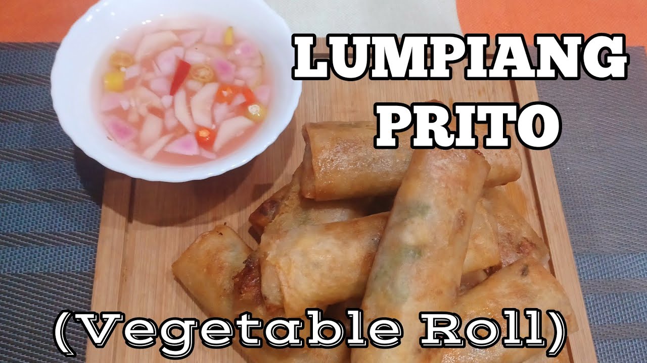 LUMPIANG PRITO / VEGETABLE ROLL / ELLE'S KITCHEN - YouTube