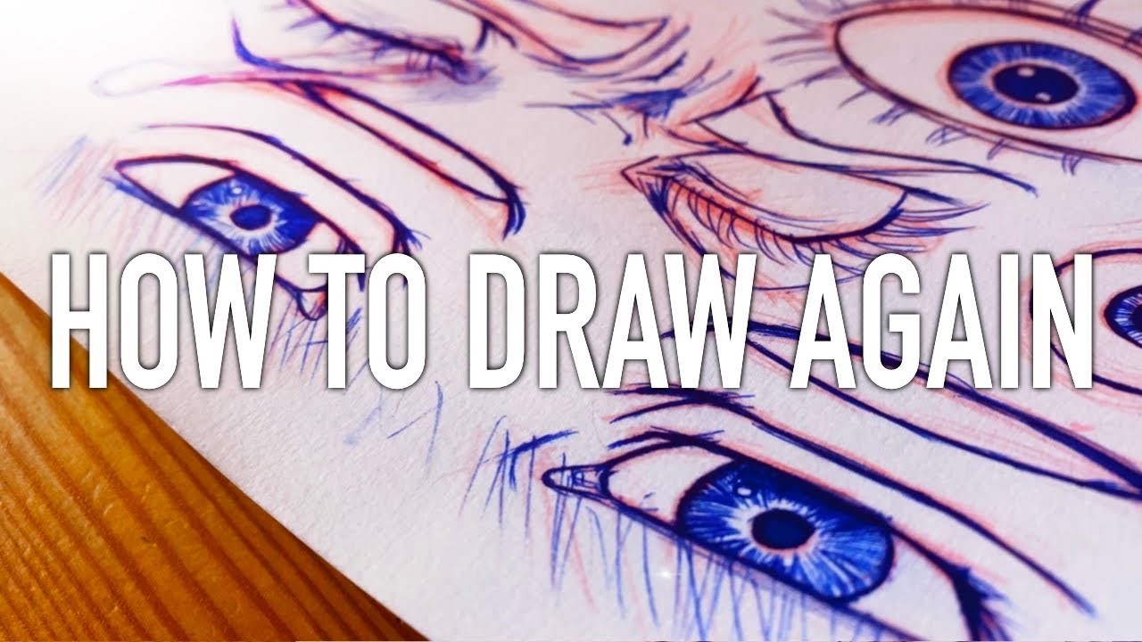 Why do we STOP DRAWING!? And how to start again #2024 - YouTube