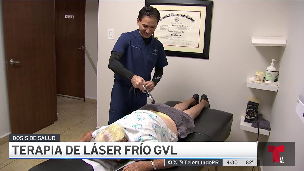 Terapia de láser frío para disminuir dolor e inflamación - YouTube