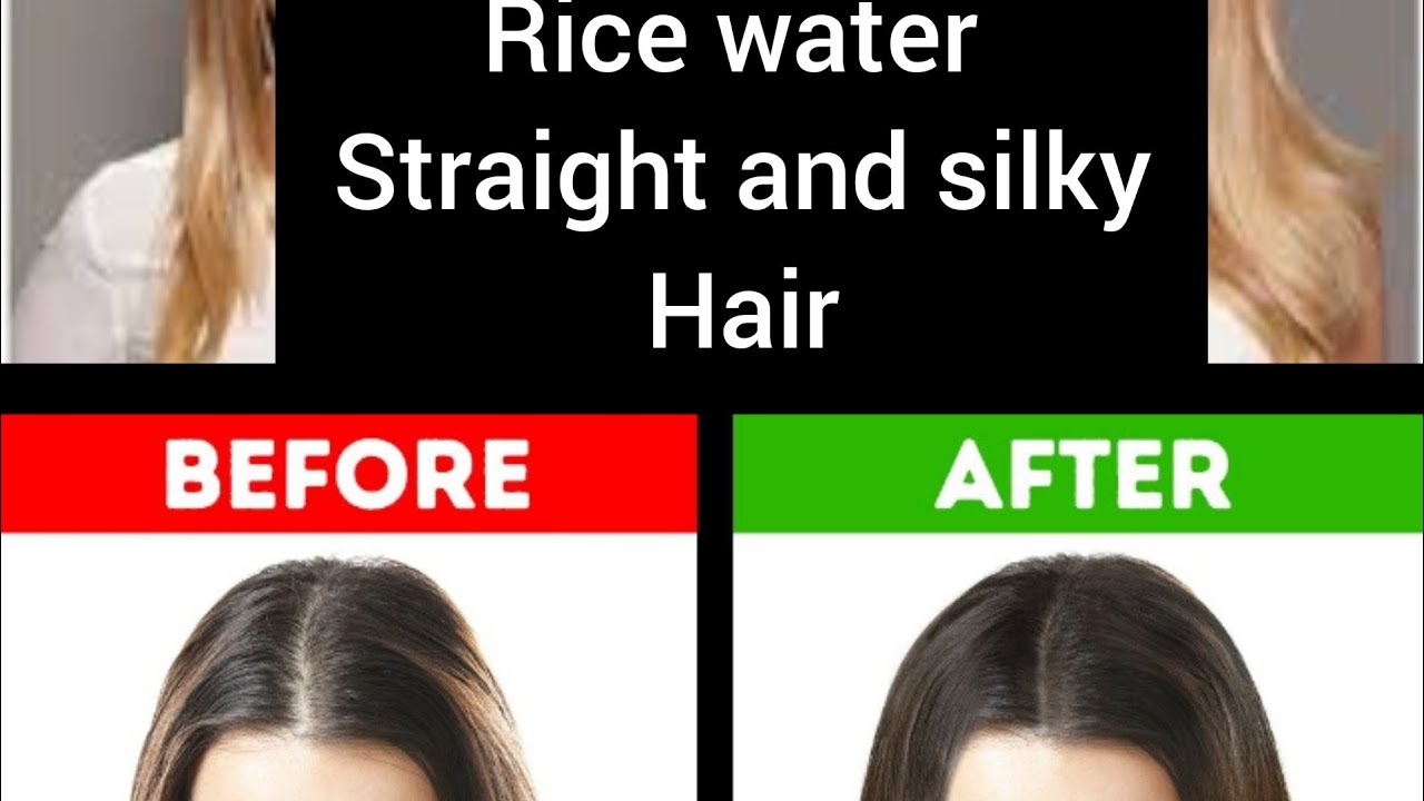 Rice hair treatment.for long thick and silky hairs. - YouTube