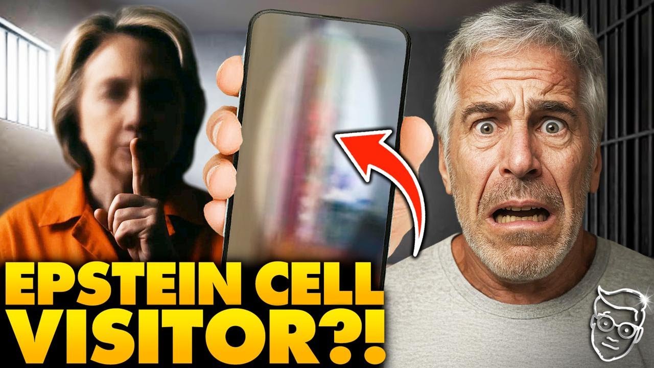 Dark Figure CAUGHT Entering Epstein Cell Block Before Death | Security ...