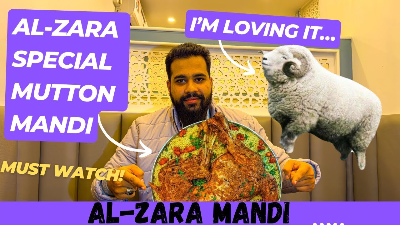 Best Special Mutton Mandi I’ve Ever Tasted @Al-Zara Mandi - YouTube