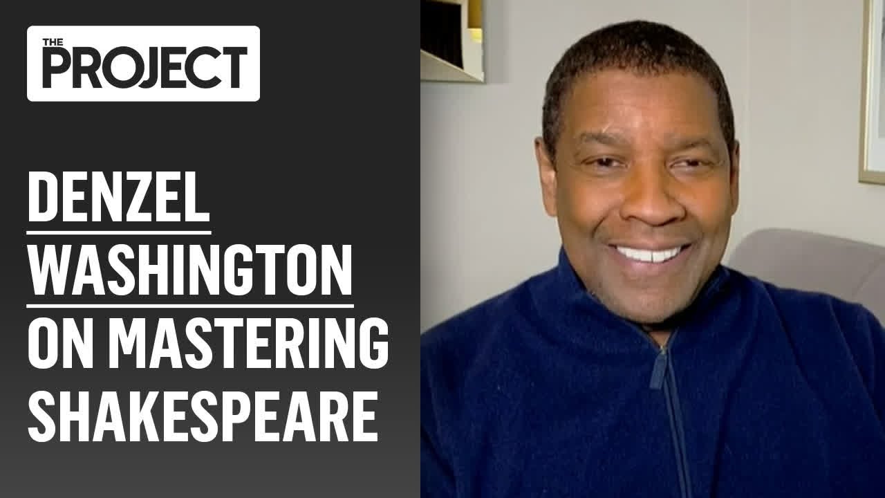 Denzel Washington On Mastering Shakespeare - YouTube