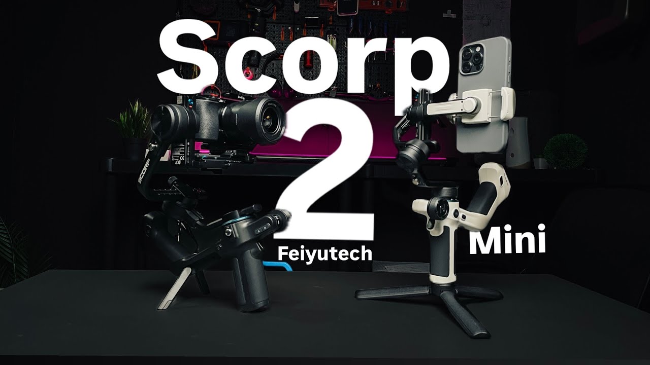 COME STABILIZZARE I TUOI VIDEO CON FOTOCAMERA E SMARTPHONE? Con Feiyutech Scorp 2 e mini scorp 2 ...