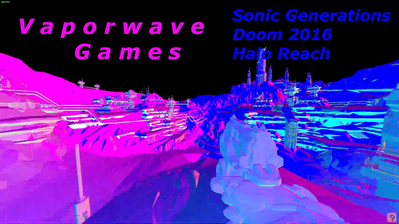 Video Games in a Vaporwave Like Aesthetic - YouTube