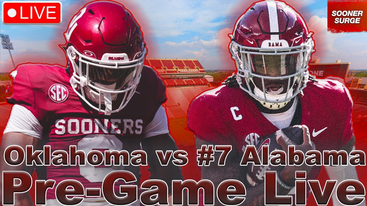 OU Football: Pre-Game Live Ahead of Oklahoma Sooners vs Alabama Crimson ...