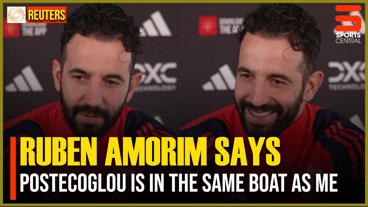 Postecoglou is in the Same Boat as me, Says Man Utd Boss Amorim ...